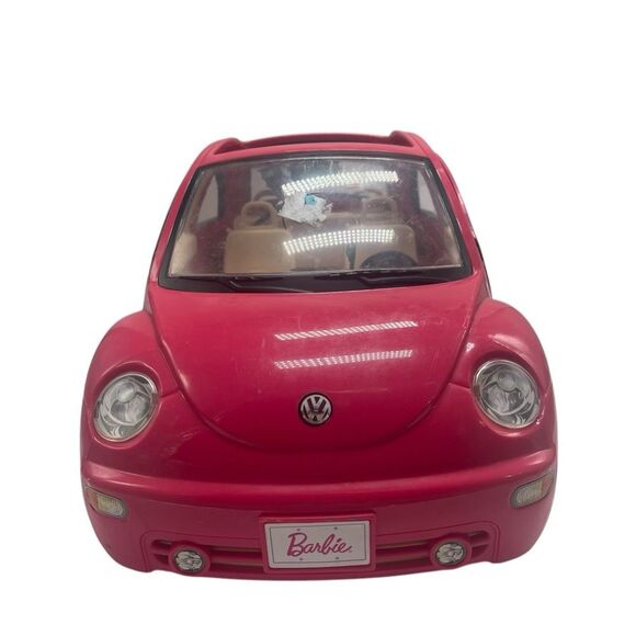 Barbie | Toys | Mattel Barbie Vw Volkswagen Beetle Bug Red Car 200 ...